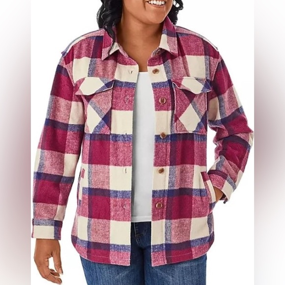 Member's Mark | Jackets & Coats | Members Mark Plaid Shacket | Poshmark